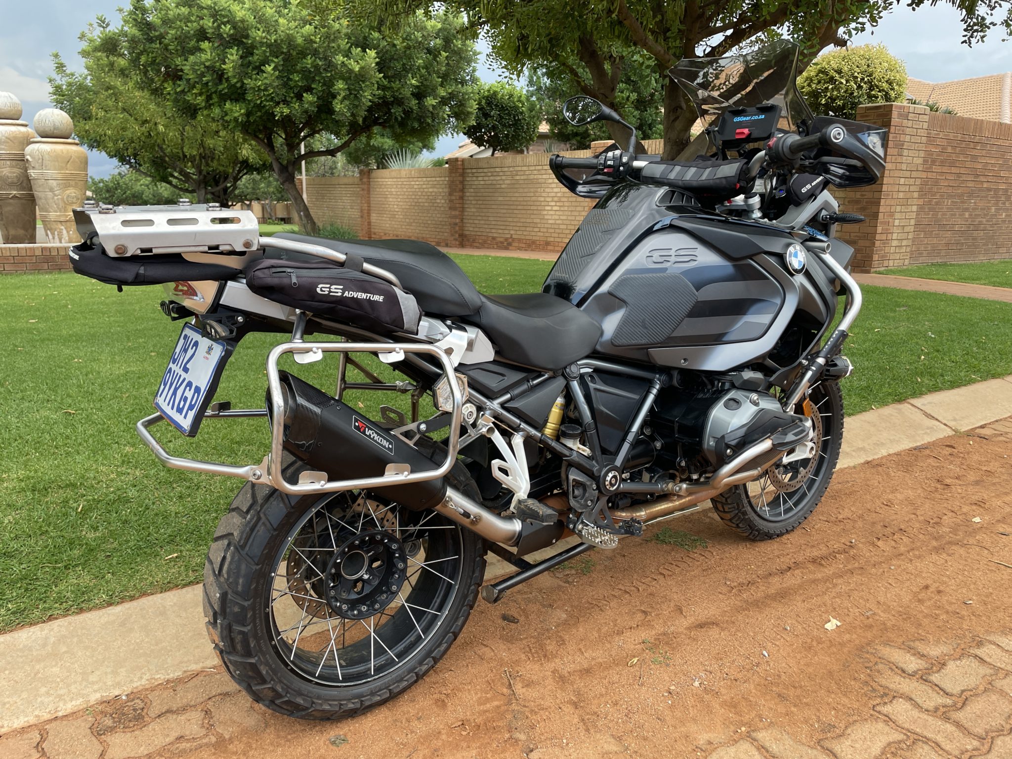 Vykon Slip-on Exhaust for BMW GS 1200 & 1250 Adventure Bikes – GSGear.co.za