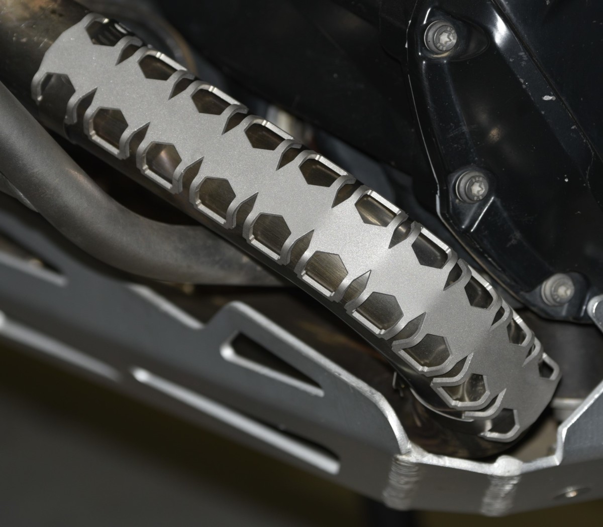 Motorradical 1200 / 1250 GS Exhaust Header Guards (sold as a set LHS ...